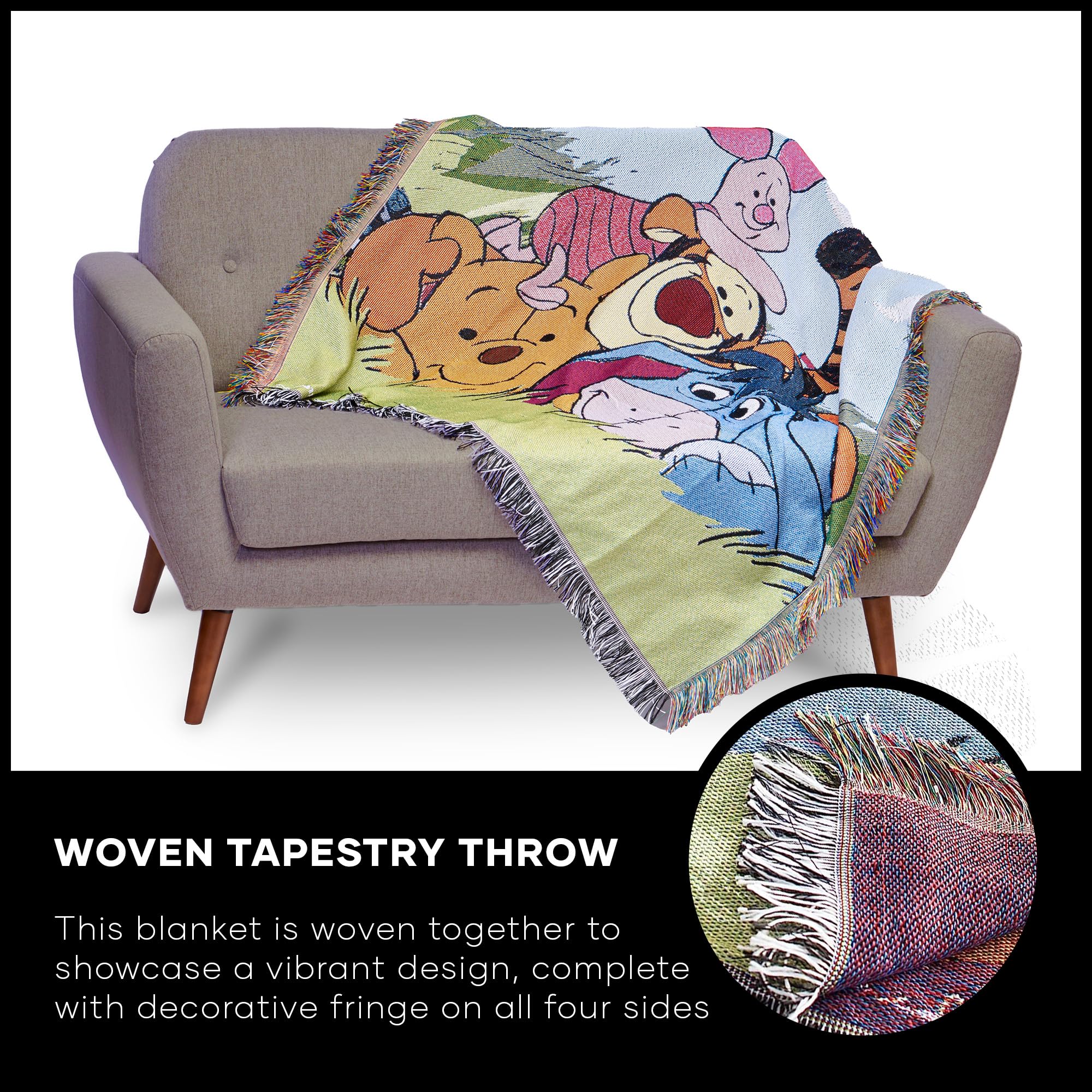 Northwest 1WPH/05100/0005/RET Throw Blanket, 48" x 60", All My Friends