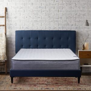 greaton medium plush tight top innerspring fully assembled mattress, good for the back, 75" x 30", size