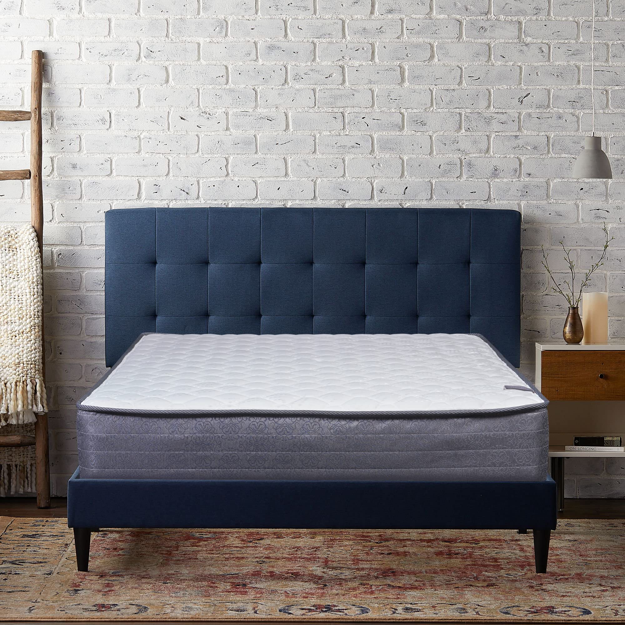 Greaton Medium Plush Tight top Innerspring Fully Assembled Mattress, Good for The Back, 75" X 30", Size