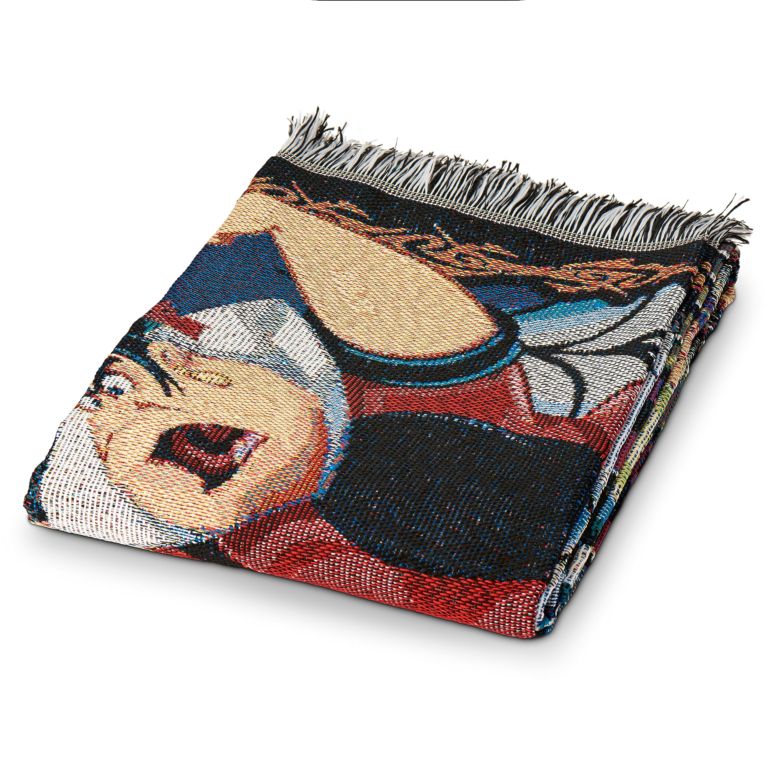 Disney-Pixar Villains, "Vile Villains" Woven Tapestry Throw Blanket, 48" x 60", Multi Color, 1 Count