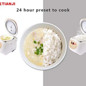 Tianji Ceramic Pot Digital Rice Cooker FD20D 2L, Baby Porridge, Soup maker