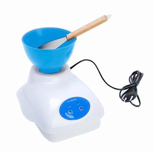 US Stock Alginate Material Mixer Mixing Bowl Plastic Knife Dental Lab HL-YMC by EAST DENTAL