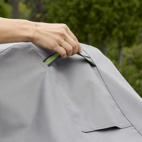 Duck Covers Soteria Waterproof 40 Inch Rectangular Patio Ottoman/Side Table Cover, Outdoor Ottoman Cover