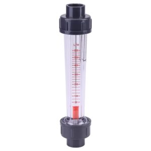 60-600l/h rotameter plastic tube liquid water meter dn15 flowmeter lzs-15d