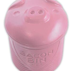 Talisman Bacon Bin Grease Holder, Silicone, Pink