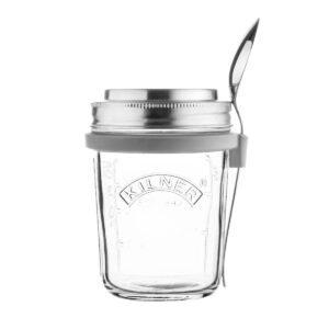 kilner parfait & overnight oats breakfast jar set