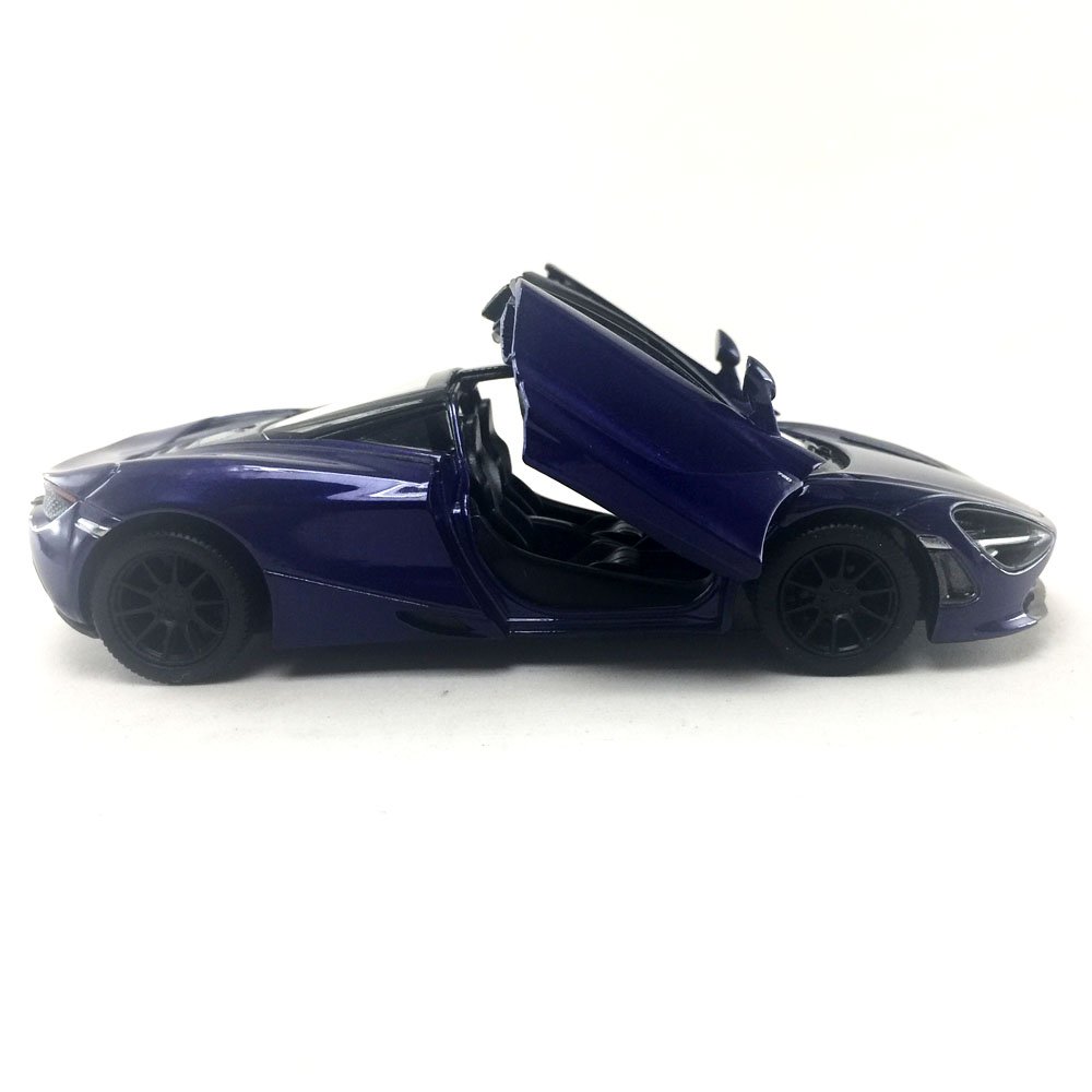 KiNSMART McLaren 720s Purlple 5 Inch 1:36 Scale Die Cast Metal Model Toy Super Sports Car