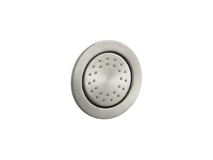 kohler round 27-nozzle 1.0 gpm body spray with katalyst® air-induction technology