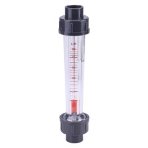 100-1000l/h rotameter plastic tube type water liquid flow meter lzs-15 for dn15 1/2" tube