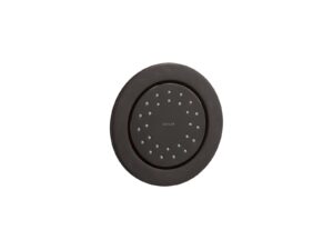 kohler 77119-2bz round 27-nozzle 1.0 gpm body spray with katalyst air-induction technology, oil-rubbed bronze