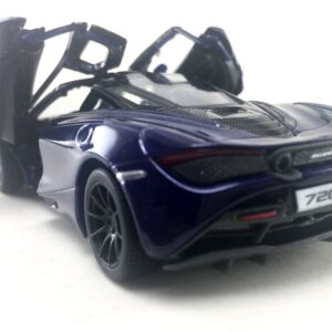 KiNSMART McLaren 720s Purlple 5 Inch 1:36 Scale Die Cast Metal Model Toy Super Sports Car