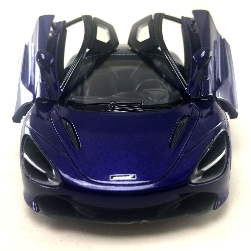 KiNSMART McLaren 720s Purlple 5 Inch 1:36 Scale Die Cast Metal Model Toy Super Sports Car