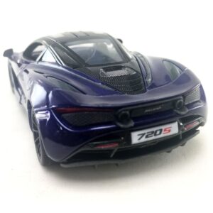 KiNSMART McLaren 720s Purlple 5 Inch 1:36 Scale Die Cast Metal Model Toy Super Sports Car