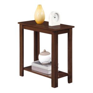 Convenience Concepts Designs2Go Baja Chairside End Table, Espresso