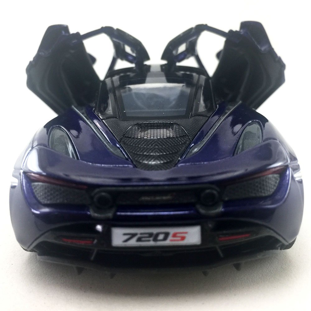 KiNSMART McLaren 720s Purlple 5 Inch 1:36 Scale Die Cast Metal Model Toy Super Sports Car