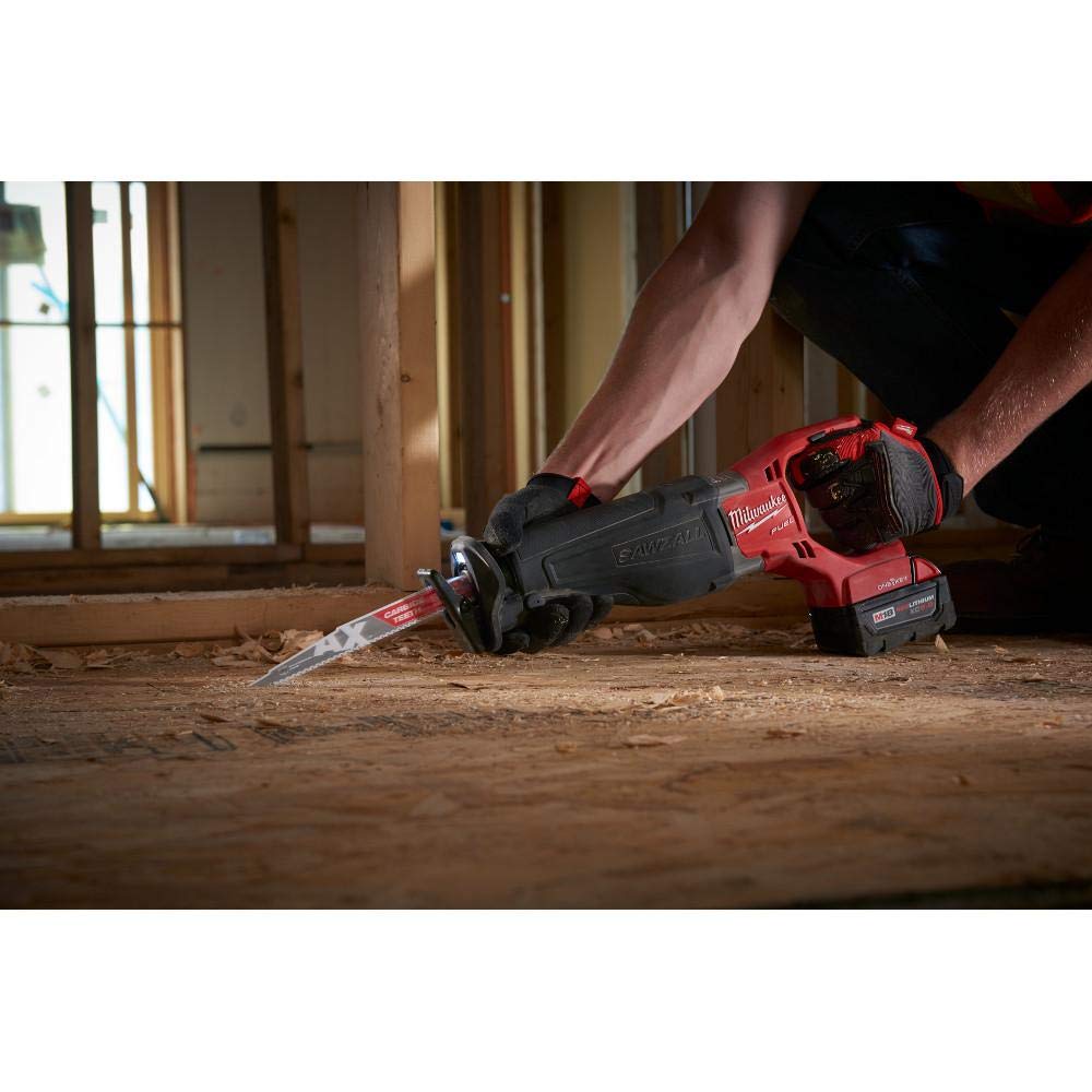 Milwaukee 2721-20 M18 FUEL SAWZALL Reciprocating Saw with ONE-KEY Technology (Bare Tool)