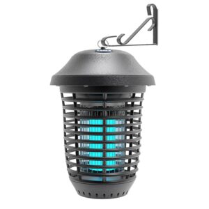 kps electric bug zappers, new upgrade with free hanger 40w outdoor pest control lantern for mosquitoes, flies, gnats, pests & other insects, 1 acre coverage (1 pack)