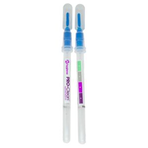 pro-clean 266149 rapid protein residue test with easy release snap valve and color indicating reagent