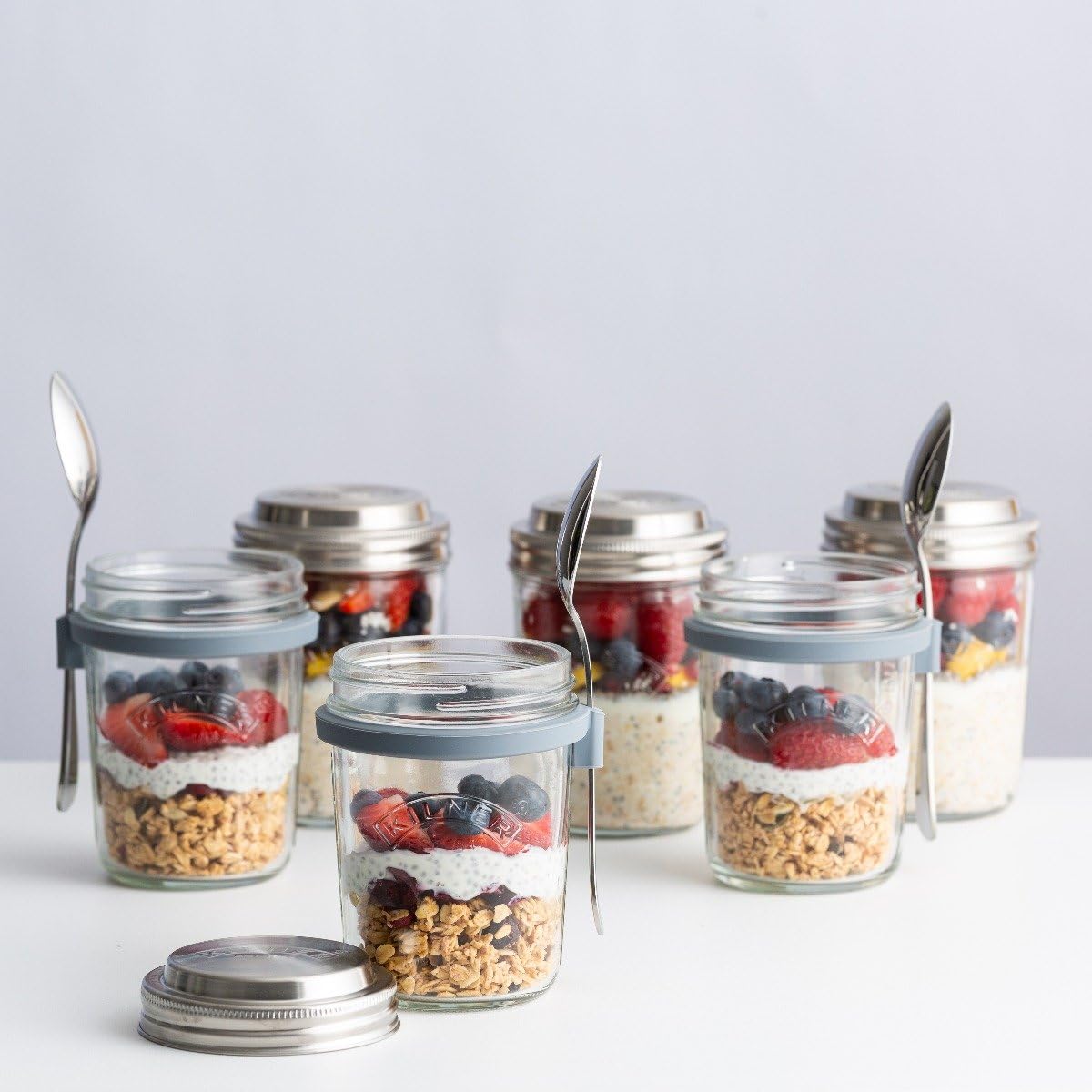 Kilner Parfait & Overnight Oats Breakfast Jar Set