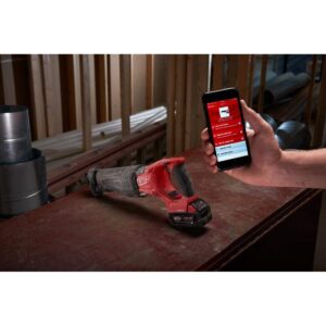 Milwaukee 2721-20 M18 FUEL SAWZALL Reciprocating Saw with ONE-KEY Technology (Bare Tool)