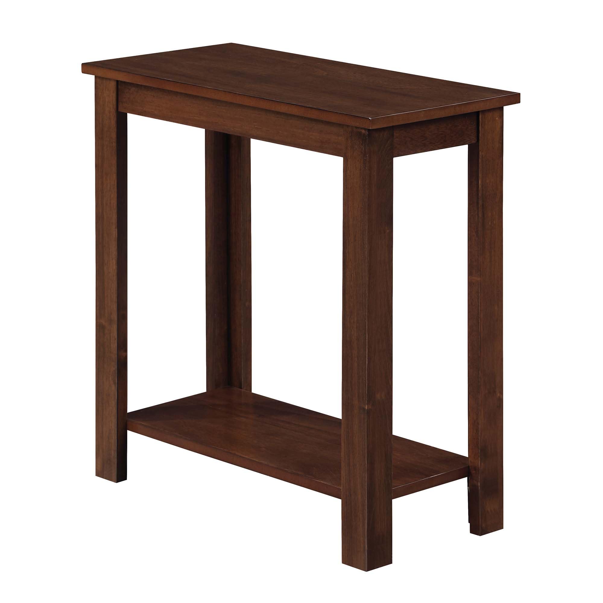 Convenience Concepts Designs2Go Baja Chairside End Table, Espresso