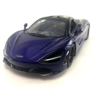 kinsmart mclaren 720s purlple 5 inch 1:36 scale die cast metal model toy super sports car