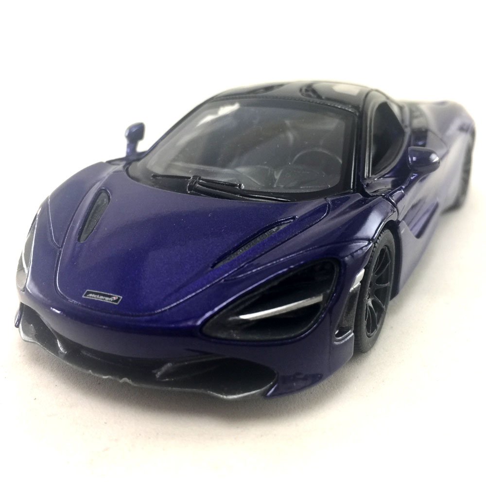 KiNSMART McLaren 720s Purlple 5 Inch 1:36 Scale Die Cast Metal Model Toy Super Sports Car