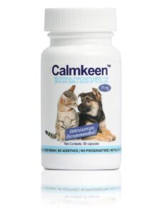 calmkeen 75 mg 60 count nutritional supplement for small dogs and cats up to 22 pounds (formerly calmkene)