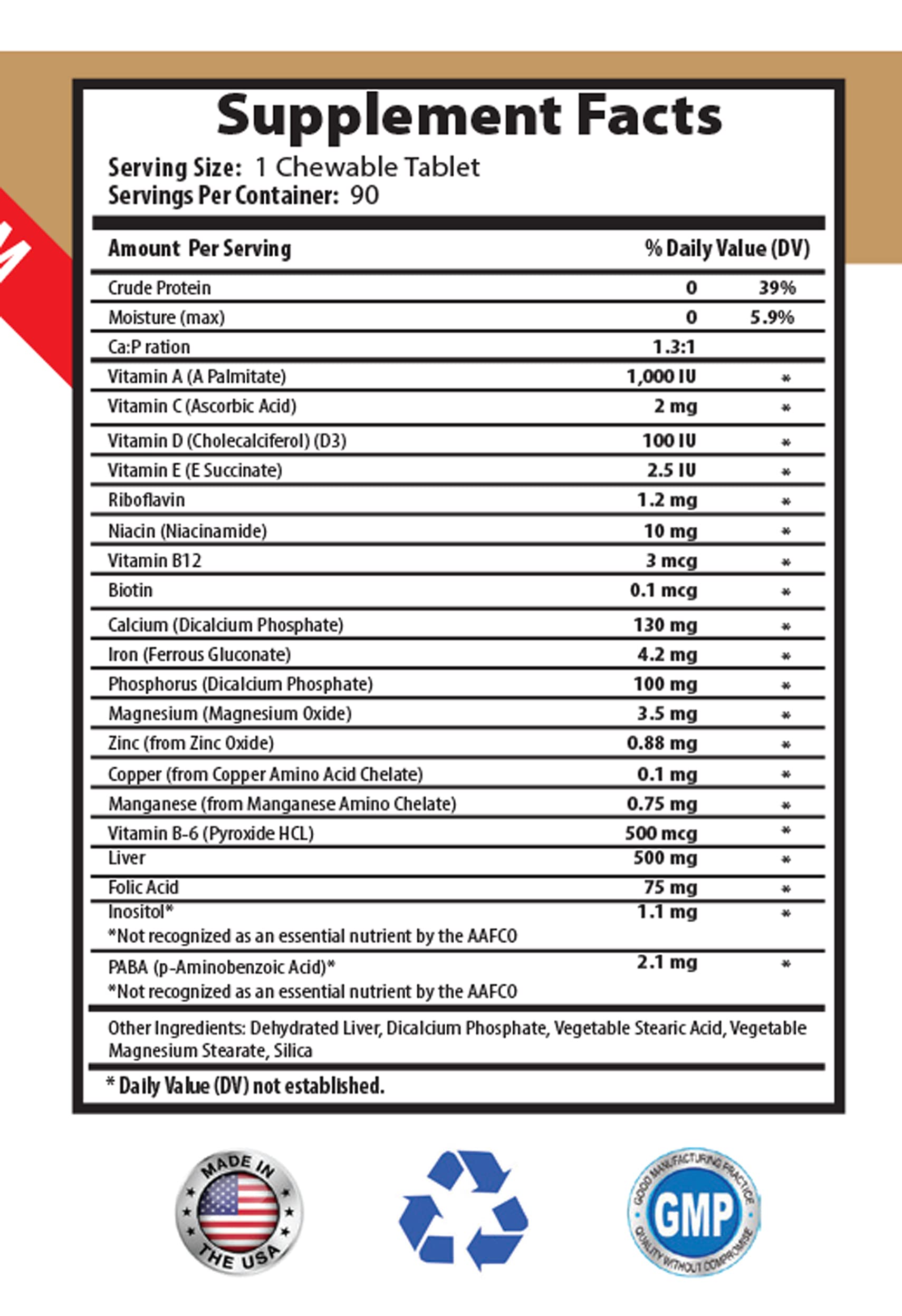 PETS HEALTH SOLUTION Vitamins for Dogs Skin and Coat - Powerful Ultra Vitamins - Dog Treats - Mineral Formula - Premium Complex - Dog Energy Treats - 180 Treats (2 Bottle)