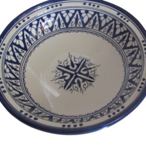 Handmade Authentic Moroccan Berber Style Ceramic Serving Tagine, Serve Delicious Meals the Traditional Morocco Way, Lead Free, Small 6" Diameter x 6 "H