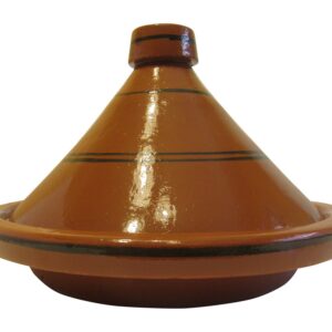 Handmade Authentic Moroccan Berber Ceramic Cooking and Serving Tagine