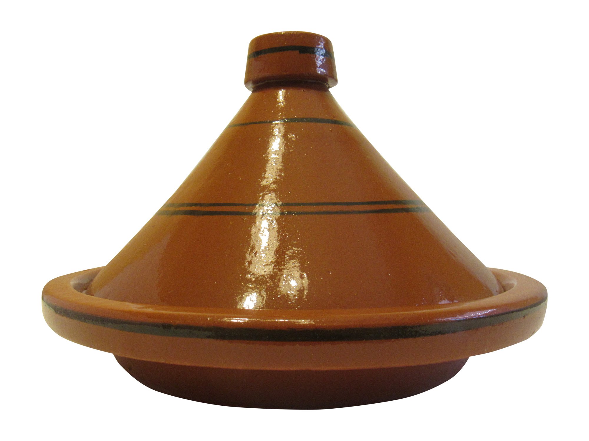 Handmade Authentic Moroccan Berber Ceramic Cooking and Serving Tagine