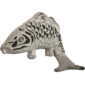 (2) 4" - Fish - BB-74 - Coat Hook - For coat, bag, hand towel etc - Distressed Finish For interior & Exterior Designing