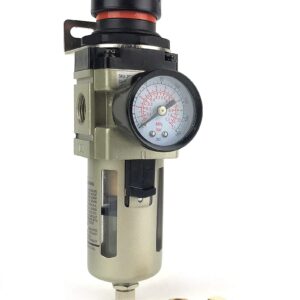 Primefit FR3802G 3/8-Inch Air Filter Regulator Combo with Gauge