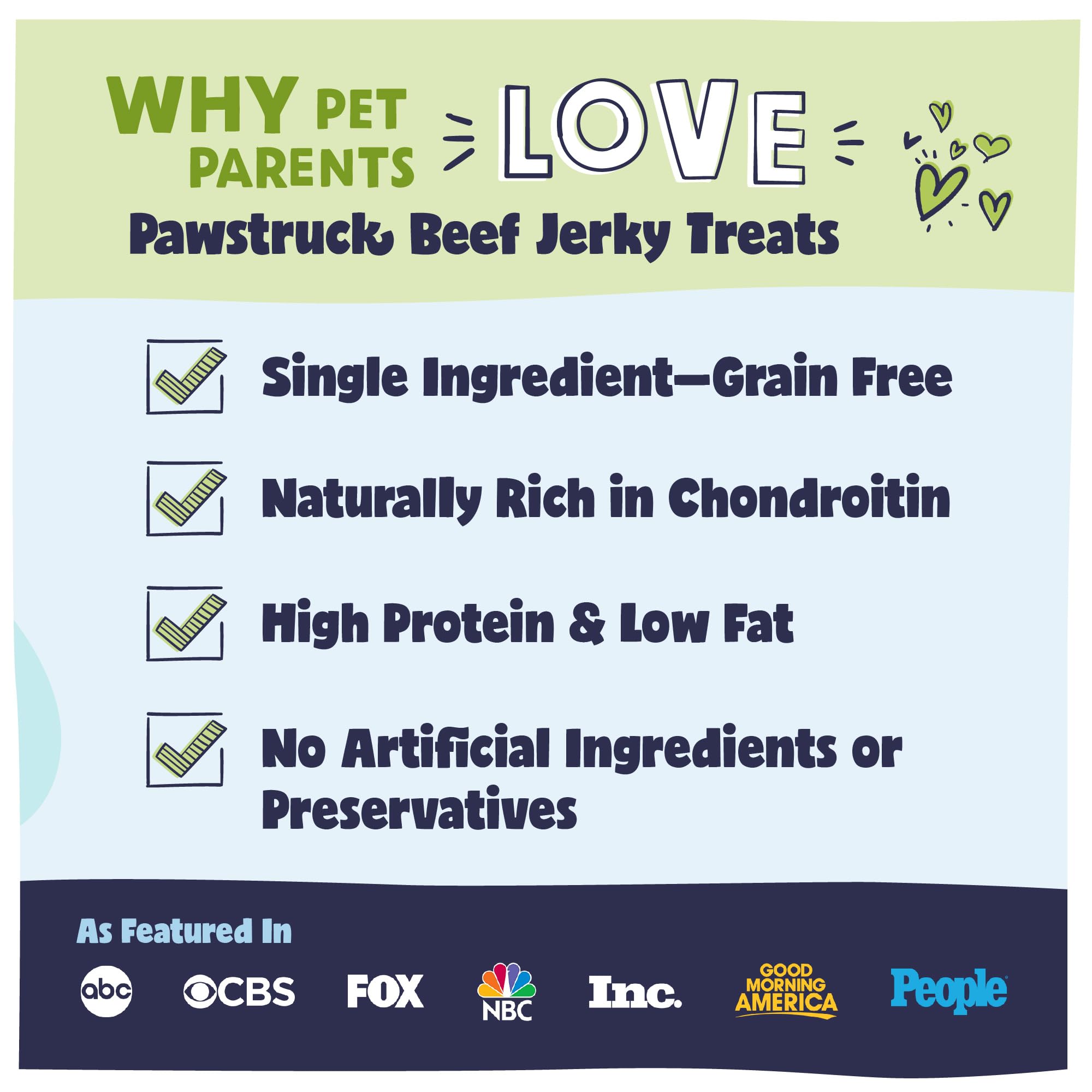 Pawstruck Premium Beef Jerky Dog Treat Chews, Large 10" Strips - Support Hip & Joint Health Naturally Rich in Glucosamine & Chondroitin - No Added Preservatives - 15 Count - Packaging May Vary