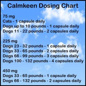 Calmkeen 450 mg 120 Count Nutritional Supplement for Large Dogs 33 Pounds and Up (Formerly Calmkene)