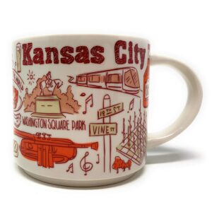 starbucks kansas city been there series across the globe collection ceramic coffee mug 14 oz