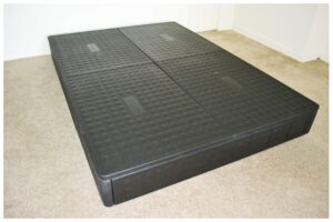 used select comfort sleep number queen size foundation frame modular base box spring