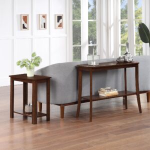 Convenience Concepts Designs2Go Baja Chairside End Table, Espresso