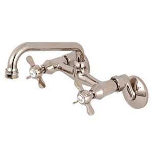 kingston brass ks113pn essex kitchen faucet, polished nickel