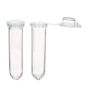 ulab scientific autoclavable microcentrifuge tubes 2ml with hinged lid, falcon tube, frosted writing area, polypropylene graduated, pack of 500, uct1004