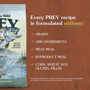 Taste of the Wild PREY ® Real Meat High Protein Limited Ingredient Dry Dog Food Grain-Free Recipe Made with Premium Real Ingredients That Provide High Amounts of Protein, Antioxidants, and Probiotics