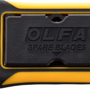 OLFA 40mm Mini Razor Scraper (GSR-2) - Stainless Steel Razor Blade Scraper Tool w/ 6 Blades & Reinforced Handle for Glass, Paint, Floors, Replacement Blades: OLFA 40mm GSB-2S/6B & 120mm GSB-1S Blades