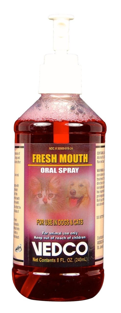 Vedco Fresh Mouth Oral Spray, 8 oz.