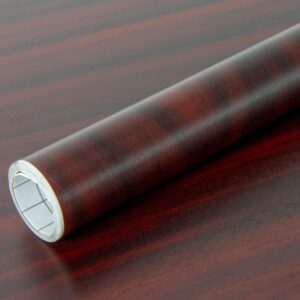 Fablon FAB10064 Mahogany Adhesive Film, Brown