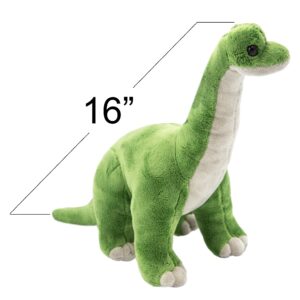 ArtCreativity Big Cozy Plush Brachiosaurus Dinosaur - Soft and Cuddly Stuffed Animal Pillow - Cute Standing Design - Nursery Decoration idea - Great Gift for Boys, Girls, Toddlers, Babies