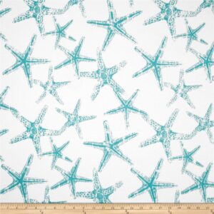 premier prints indoor/outdoor sea friends ocean, fabric by the yard