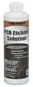 caig labs cl-etch-16 ferric chloride pcb etchant solution 16oz bottle