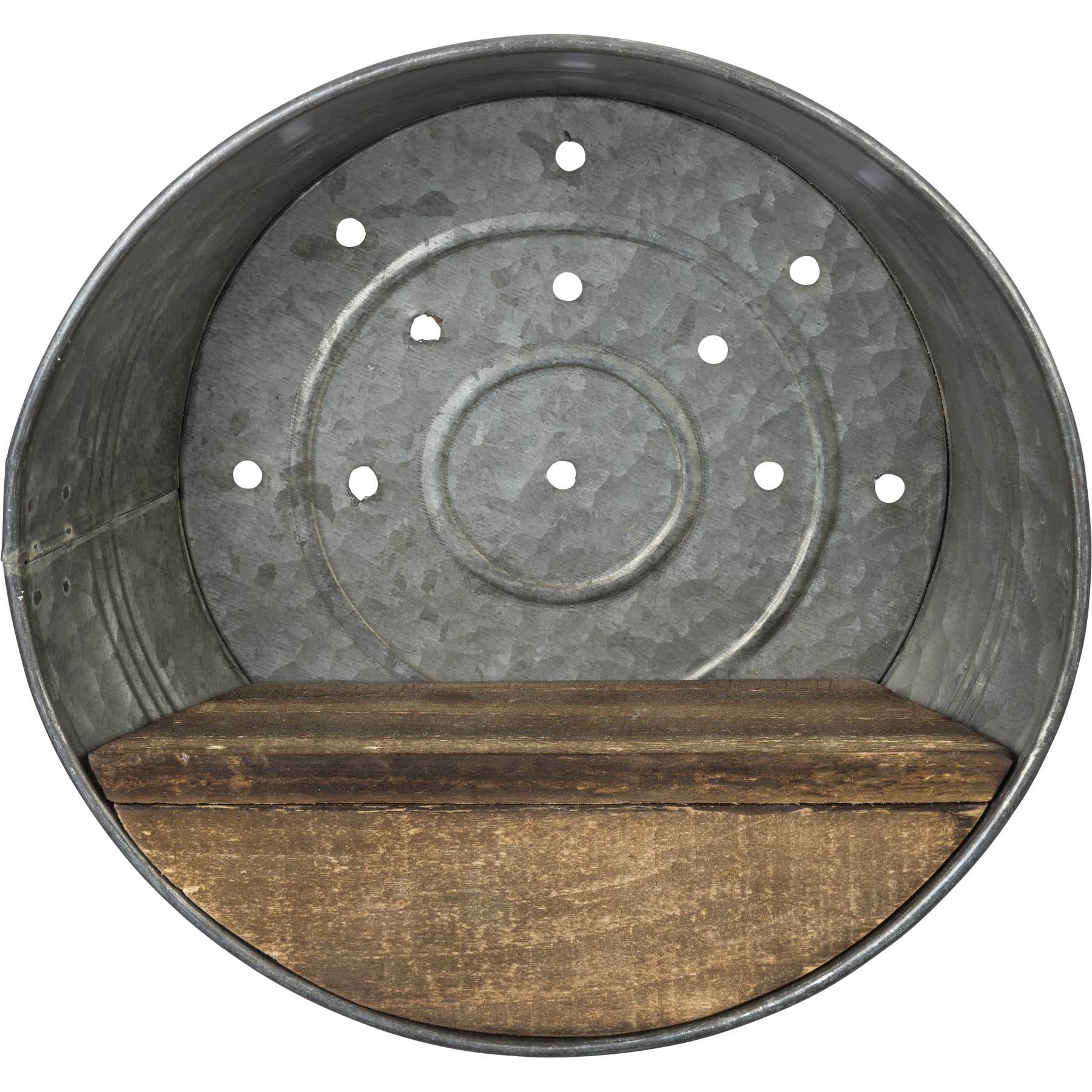 Primitives by Kathy Round Pan Decorative Shelf