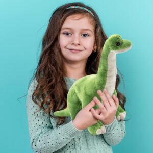 ArtCreativity Big Cozy Plush Brachiosaurus Dinosaur - Soft and Cuddly Stuffed Animal Pillow - Cute Standing Design - Nursery Decoration idea - Great Gift for Boys, Girls, Toddlers, Babies